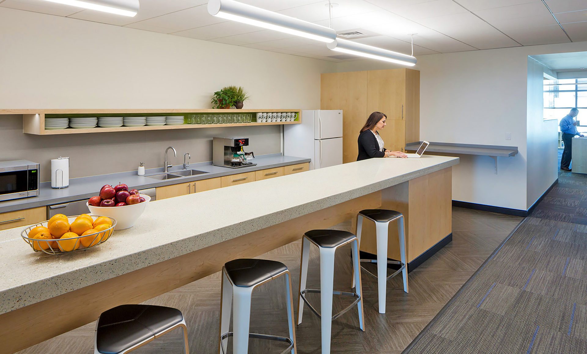 Design Perspectives on Sustainability in Corporate Interiors - Clark Nexsen