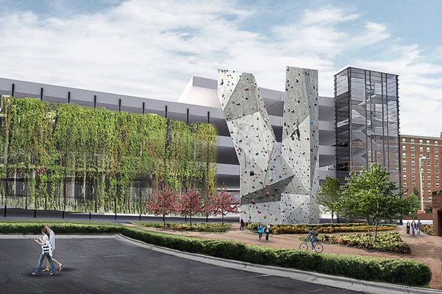 Clark Nexsen Awarded UNC Chapel Hill Parking Deck Project