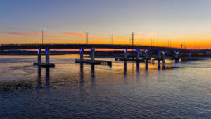 Ribbon-Cutting Marks Official Opening of the New Lesner Bridge in ...