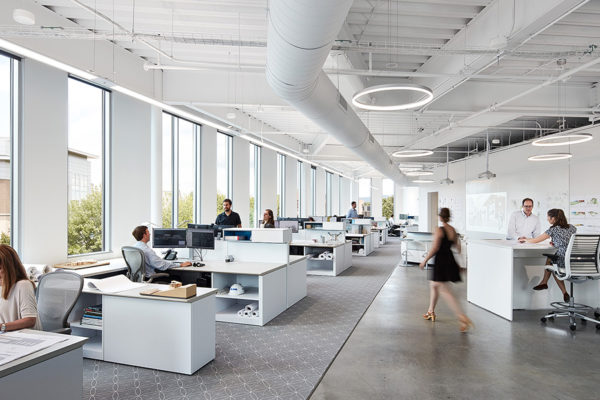 Ferguson Headquarters 3 Interiors - Clark Nexsen Commercial Interiors