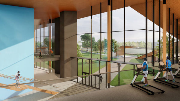 Recreation Center Concept Features Net Zero Design Strategies - Clark ...