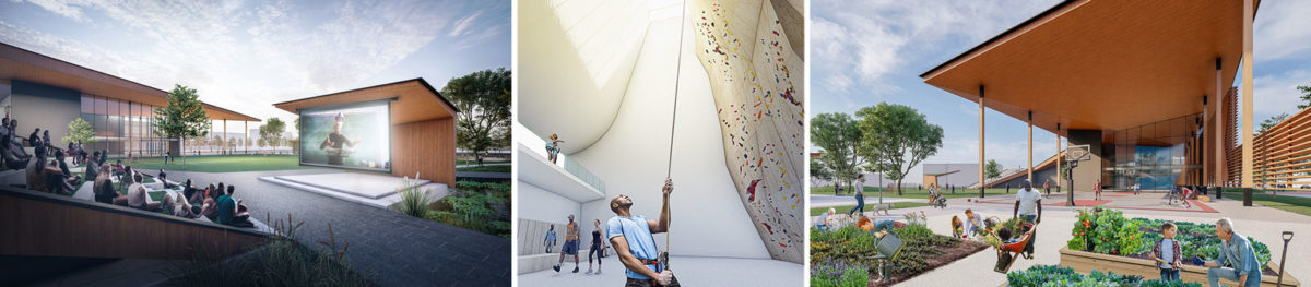 Recreation Center Concept Features Net Zero Design Strategies - Clark ...