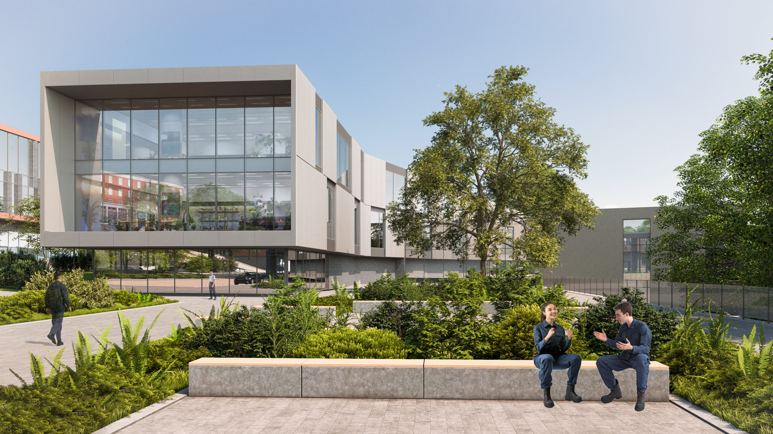 Campus Masterplan In Progress - Clark Nexsen