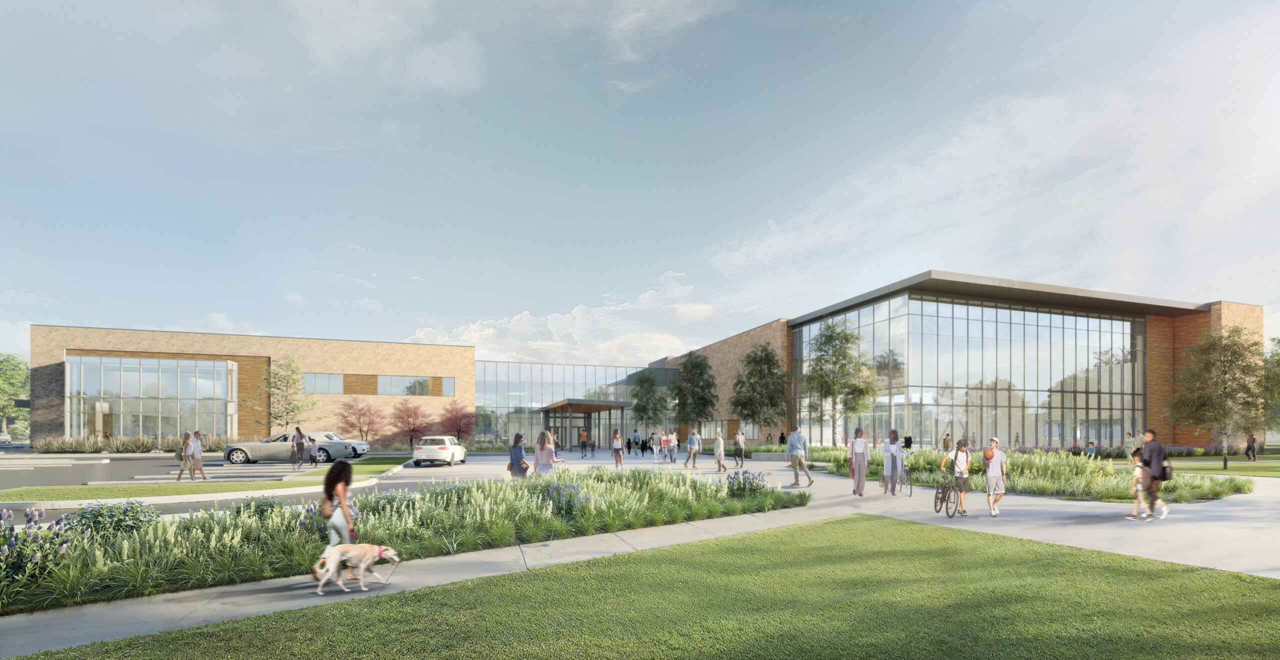 Norfolk Combined Recreation Center & Library - Clark Nexsen